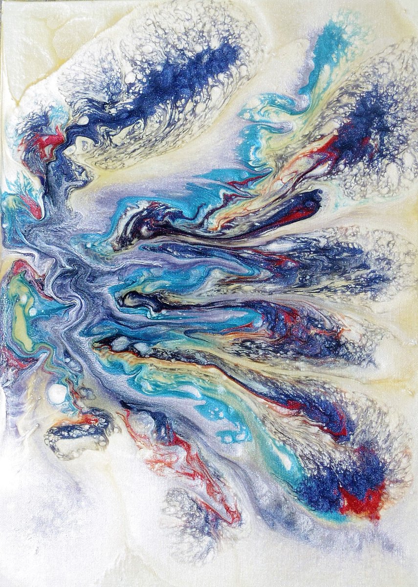 Undulating Colours Oil painting by Graham Evans | Artfinder