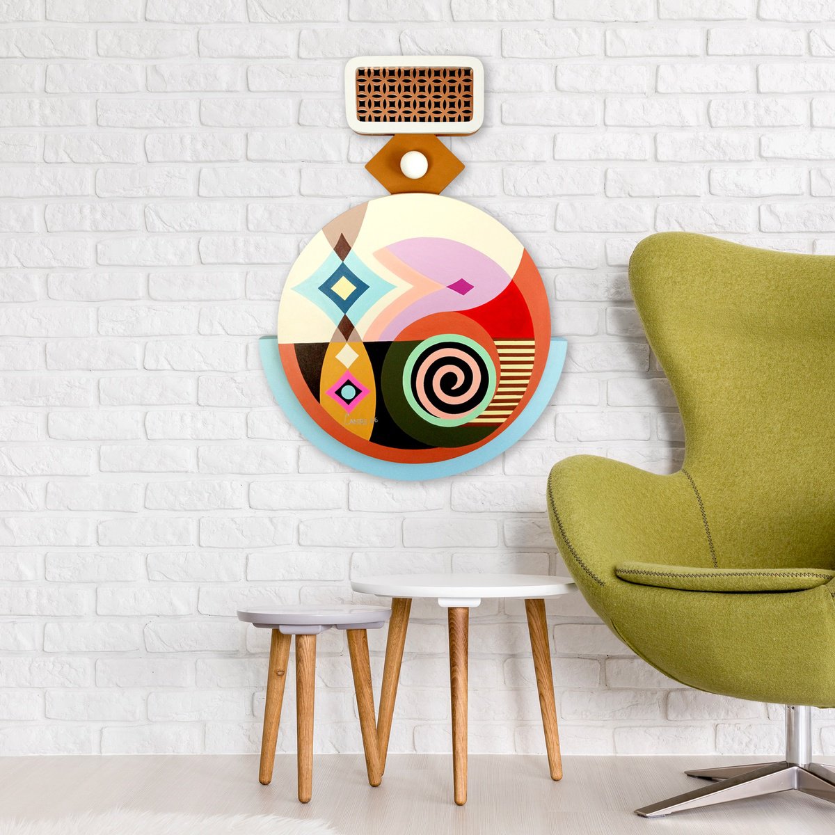 Alignment I Mixed-media sculpture: Lanre Studio | Artfinder