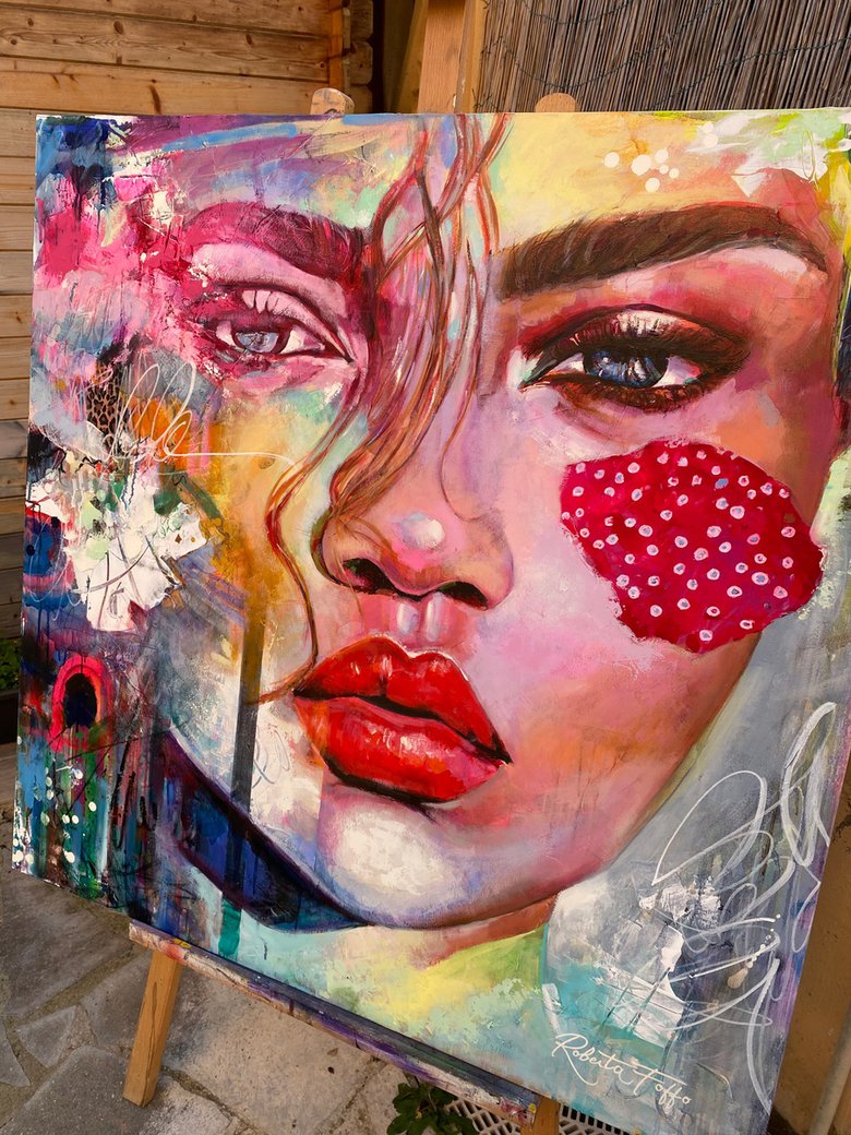 Here I rise again Oil painting: Bold Ro | Artfinder