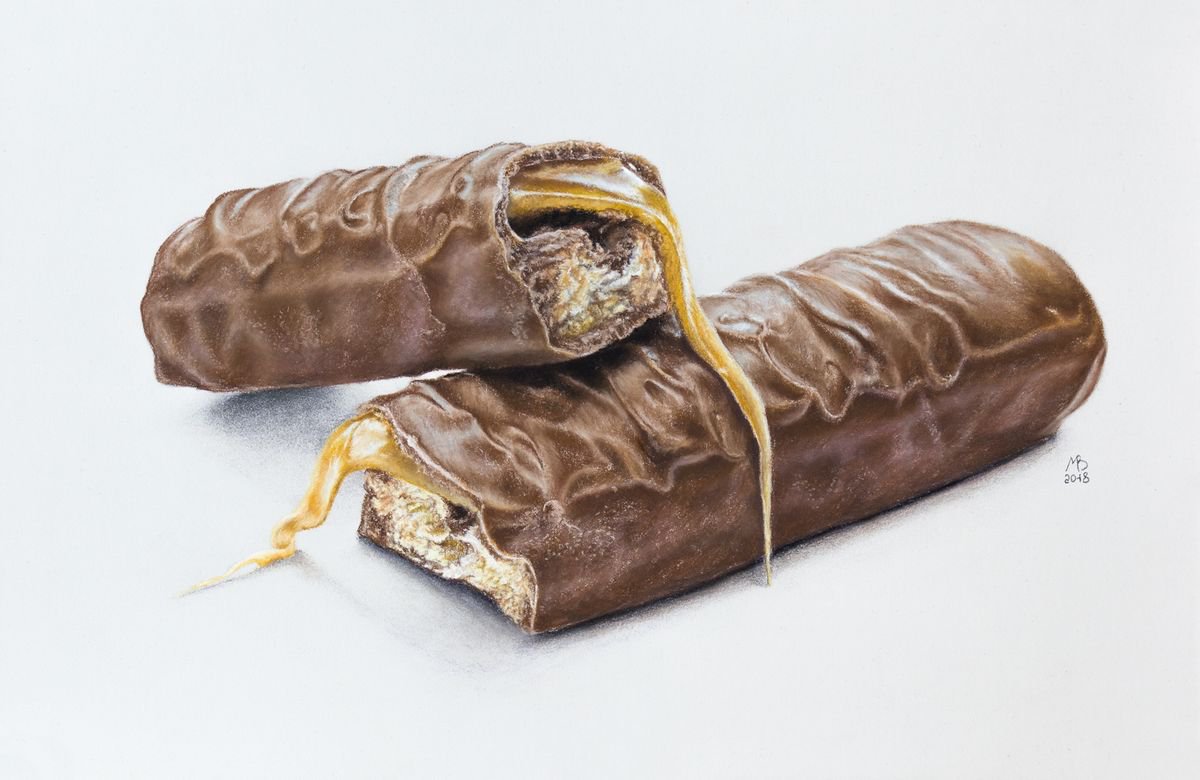 Original pastel drawing "Twix" | Artfinder