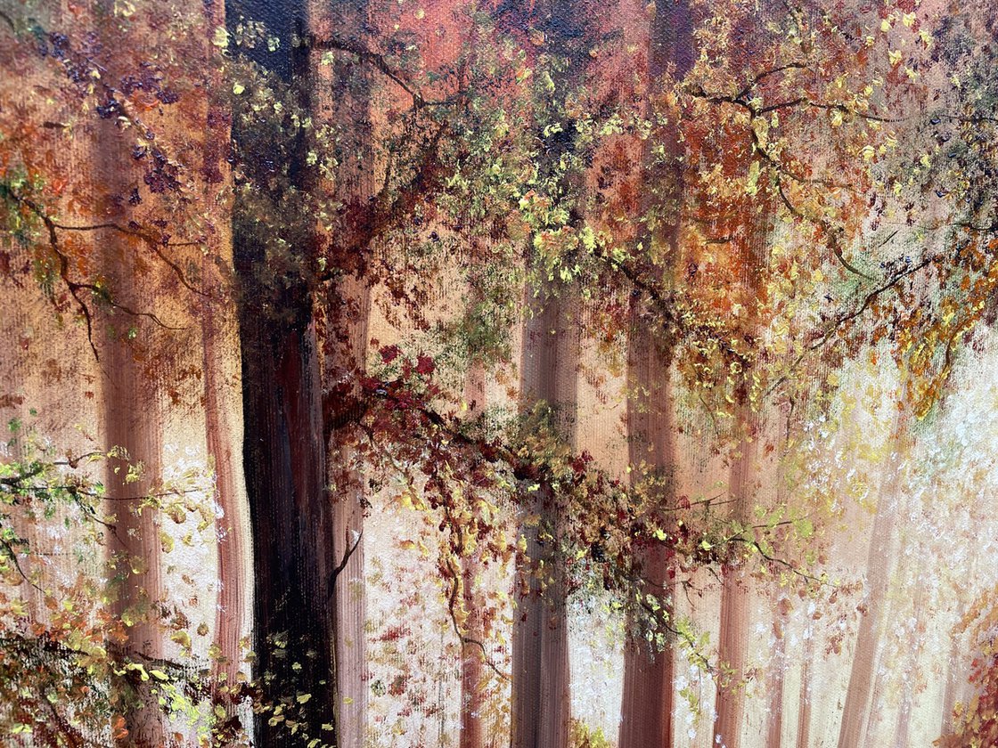 Autumn Spell - Autumn series Oil painting by Tanja Frost | Artfinder