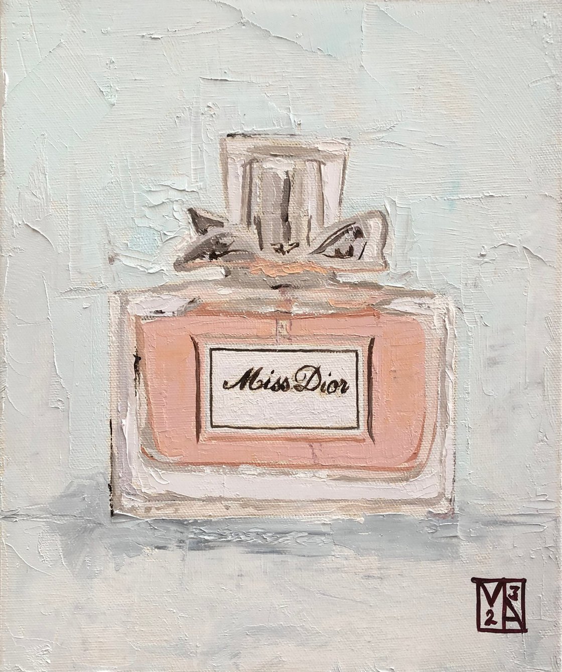 Miss Dior IV Oil painting by Martin Allen | Artfinder