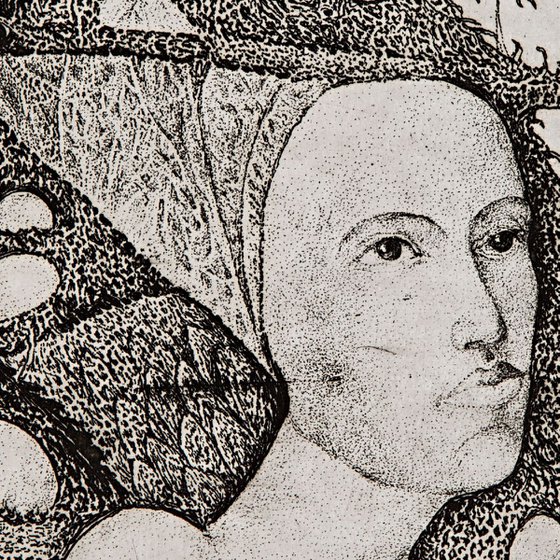 Diana Tower Etching / Engraving by Victor Savchenko | Artfinder