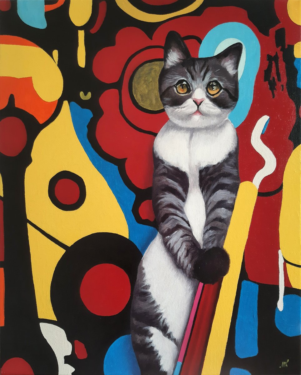 Simba Oil painting: Mykola Koidan | Artfinder