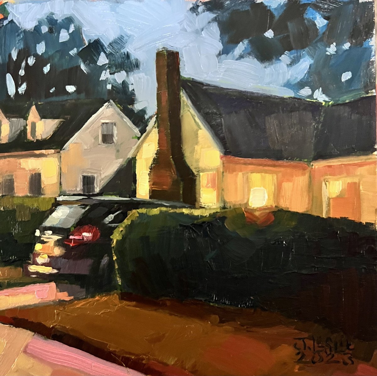 Early Riser Oil painting: Jimmy Leslie | Artfinder