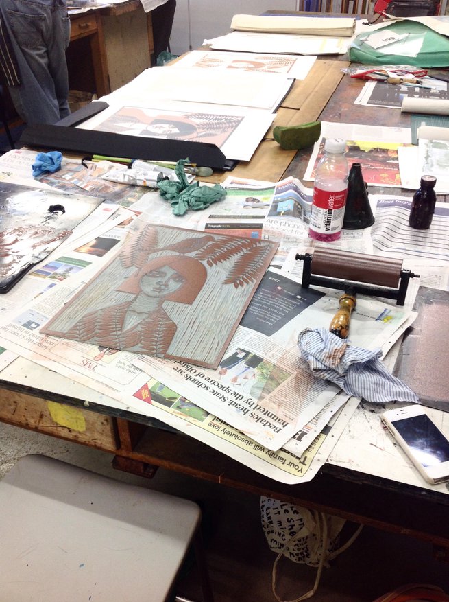 Printmaker Alison Headley on fairies, salt and pepper and how lino ...