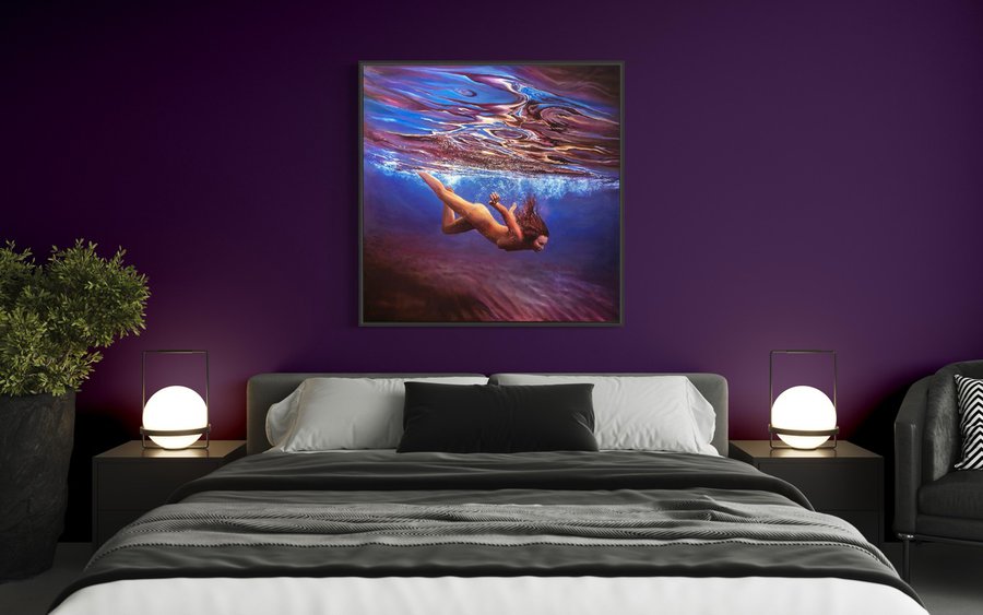 Free, weightless, brave. No.1 Oil painting: Daria Dudochnykova | Artfinder