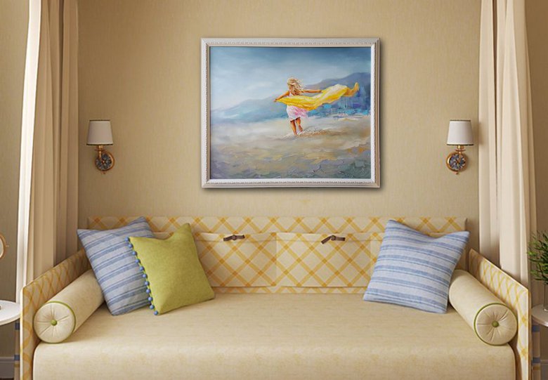 My wings Oil painting by Viktoria Lapteva | Artfinder