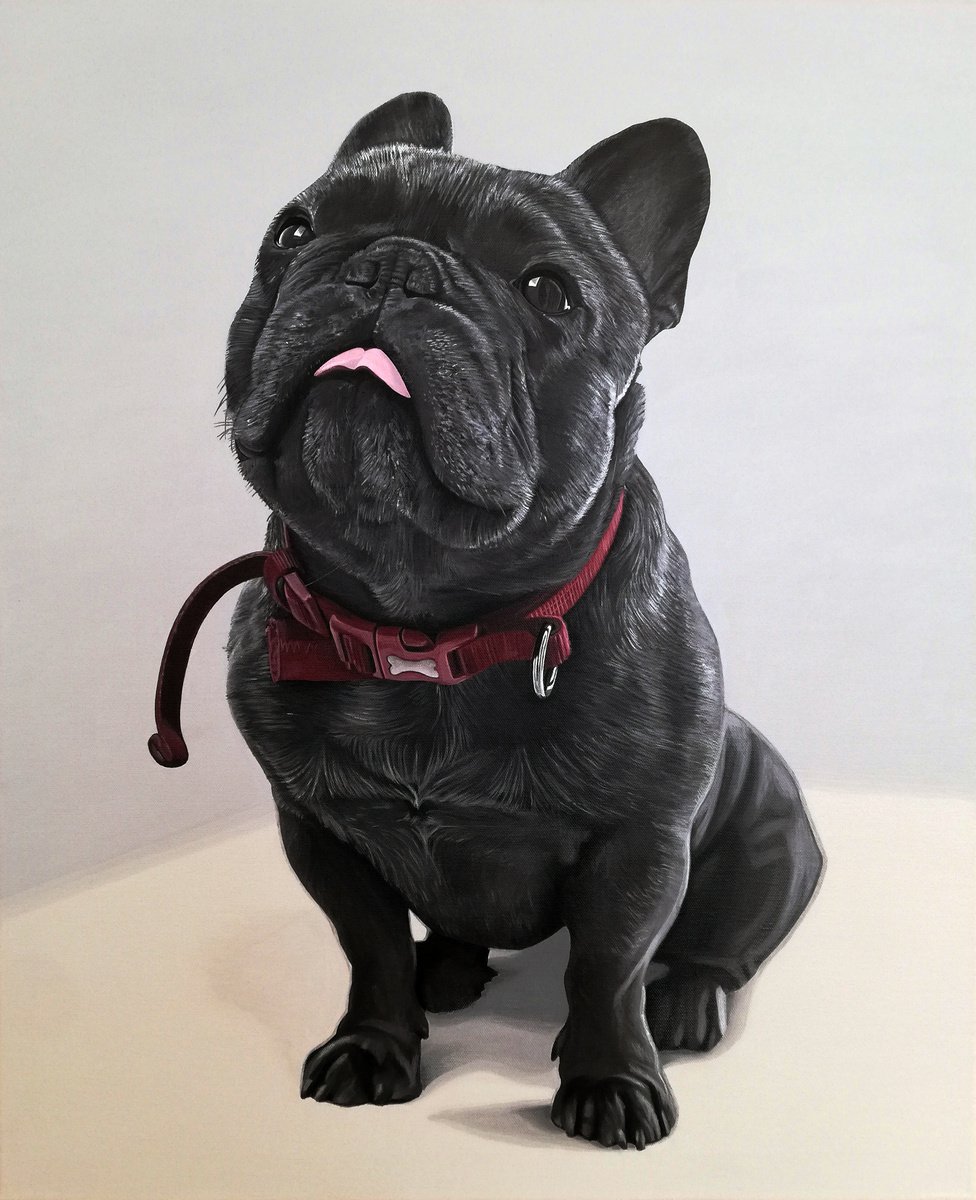 Claude (Commission) Acrylic painting by Ben Slade | Artfinder