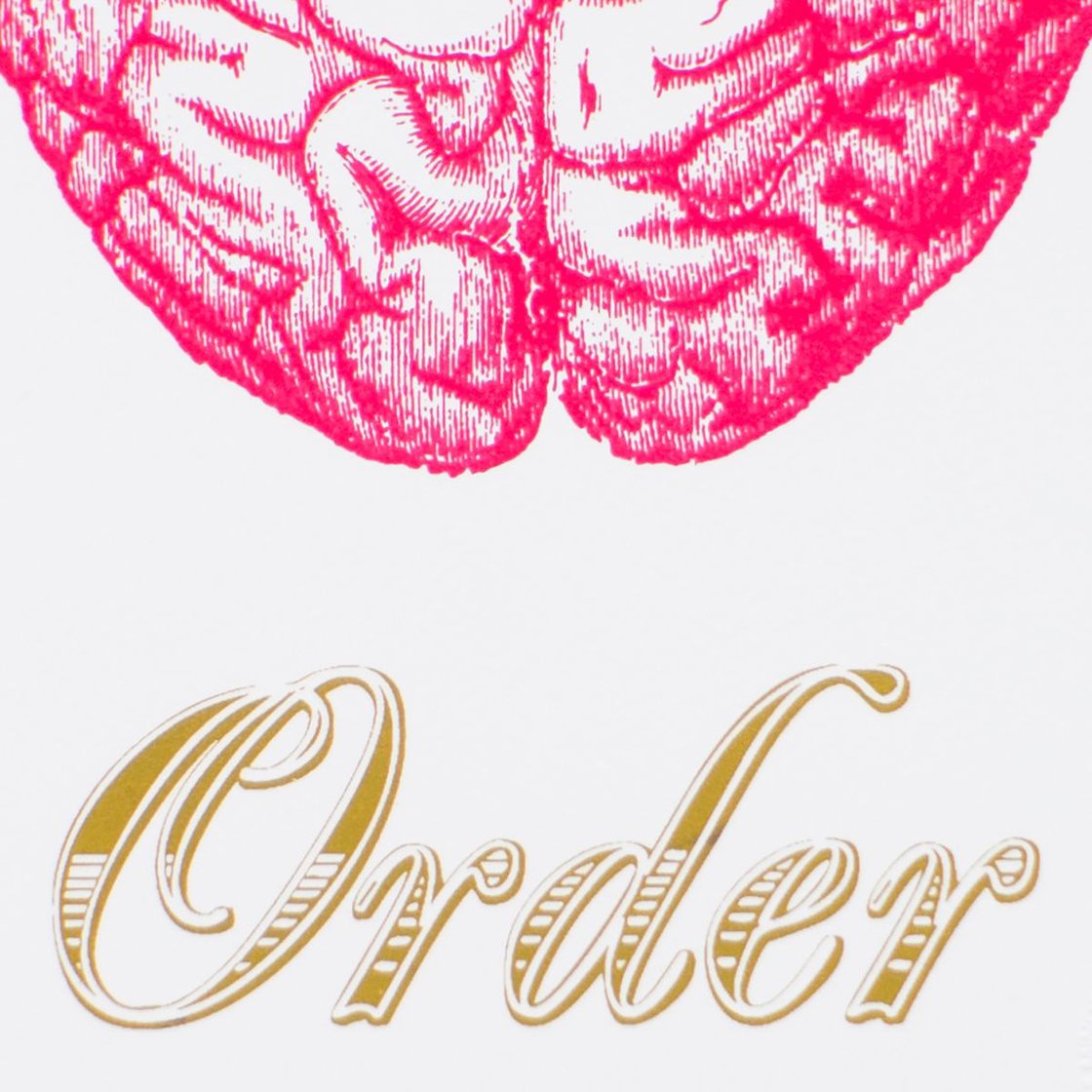 Order Chaos Red (Small Prints) Screenprint: Dangerous Minds Artists ...