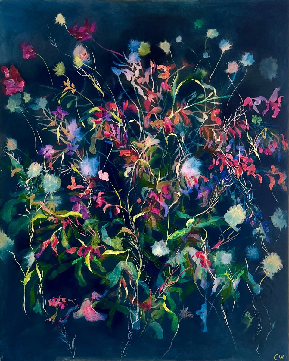 Surface tension Oil painting by Clara Wilkinson | Artfinder