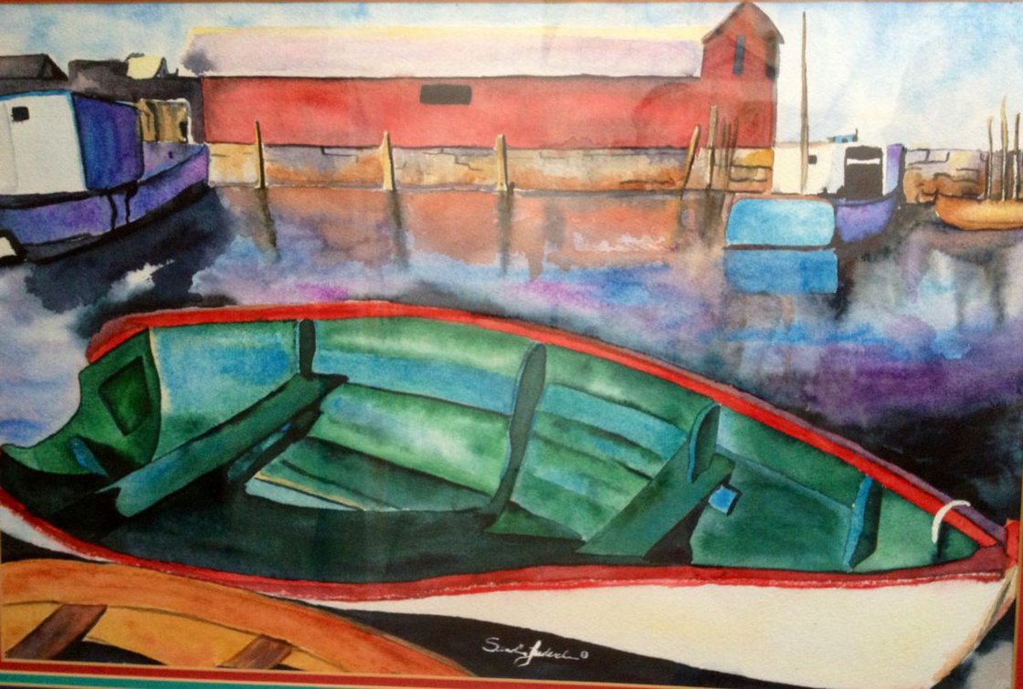 Parting at Morning Watercolour by Sandi J. Ludescher | Artfinder