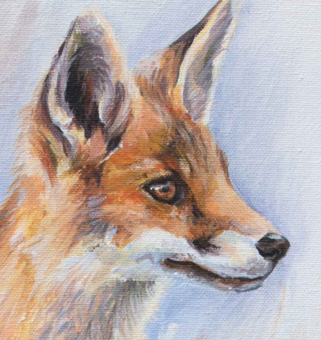 Oscar Acrylic painting by Ruth Aslett | Artfinder