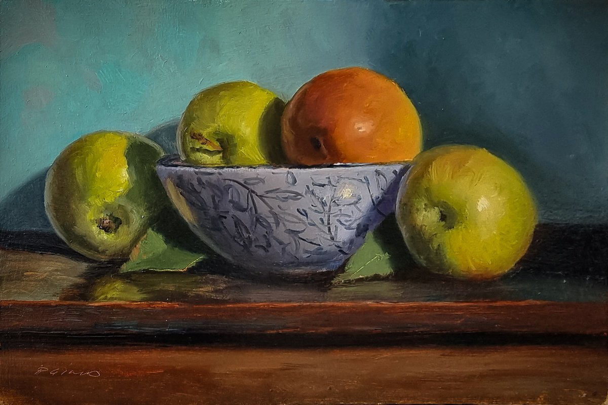 Apples Oil painting: Pascal Giroud | Artfinder