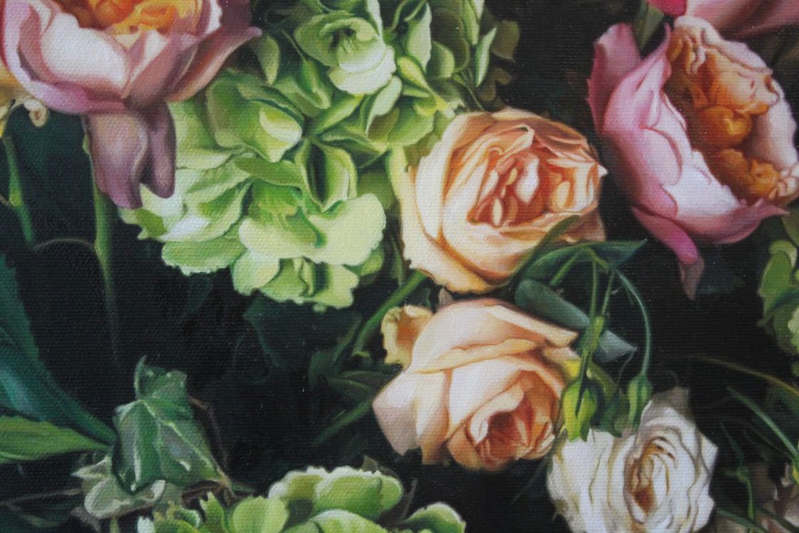 flowers fantazy Oil painting by Darya Klunnikova | Artfinder