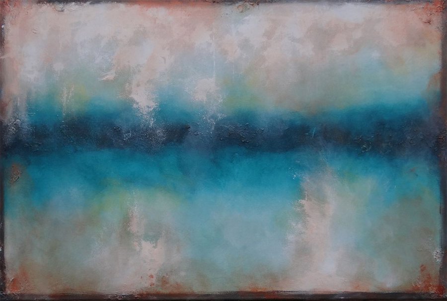 Custom order Francetta (90 x 60 cm) Acrylic painting: Dee Brown | Artfinder