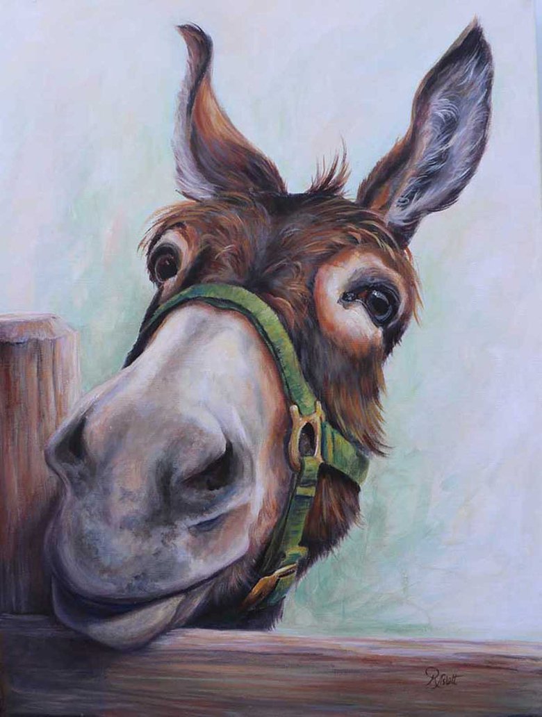 Over the Fence Acrylic painting: Ruth Aslett | Artfinder