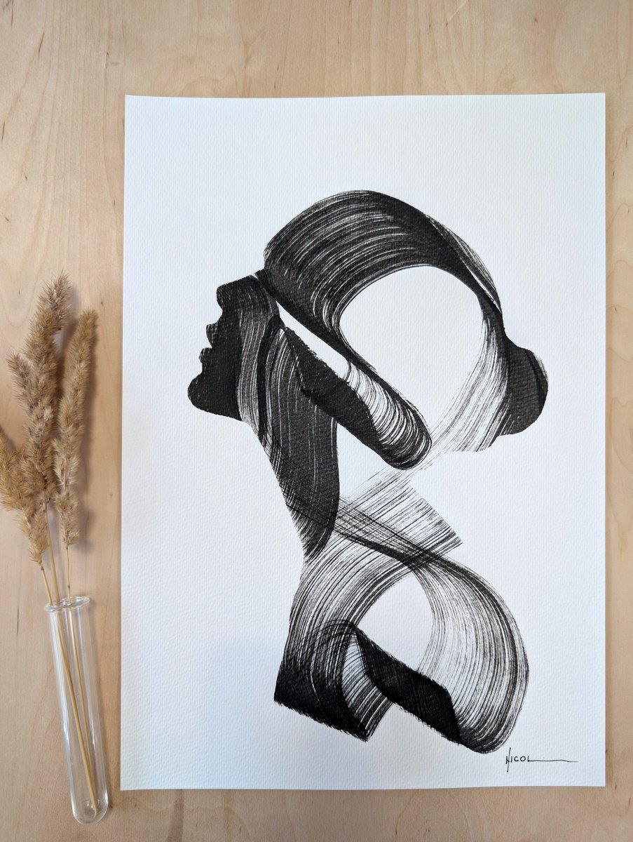The Shape of Hope Ink drawing: Nicol Vacaru | Artfinder
