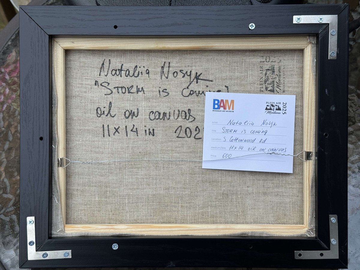 Storm is coming Oil painting: Nataliia Nosyk | Artfinder