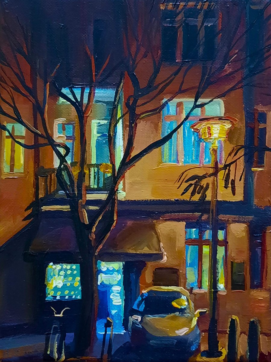 Not very promising, 2024 Acrylic painting by Lidia Beleninova | Artfinder