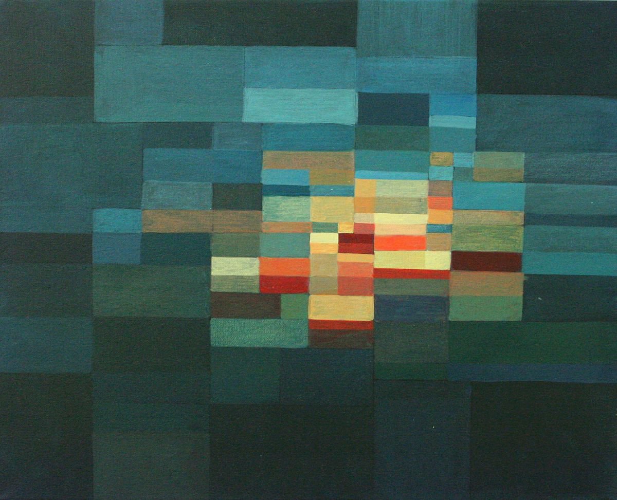 Vibrating Tonal Field Acrylic painting by Liam Hennessy | Artfinder