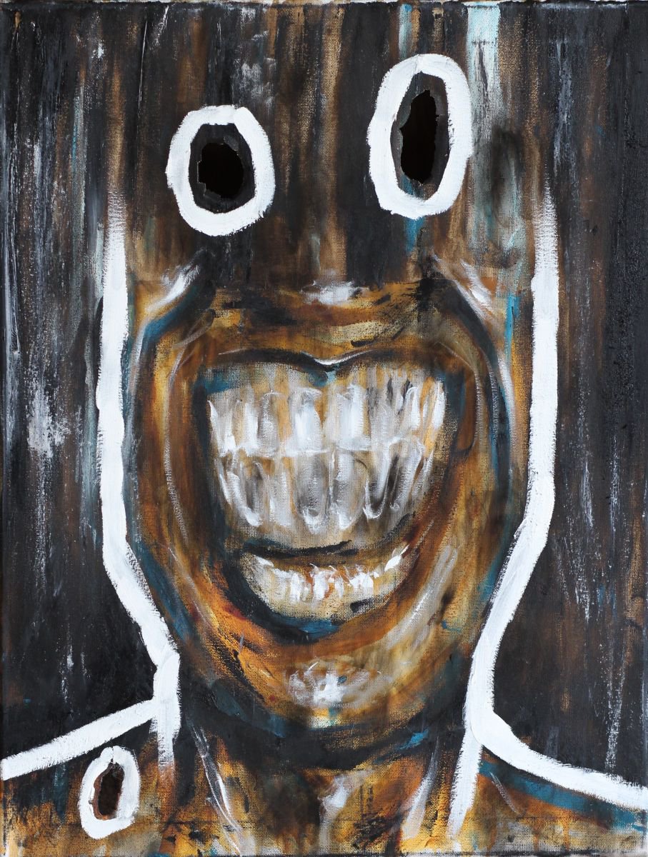 Decapitated Figure (II) Oil painting by Mark Barrable | Artfinder