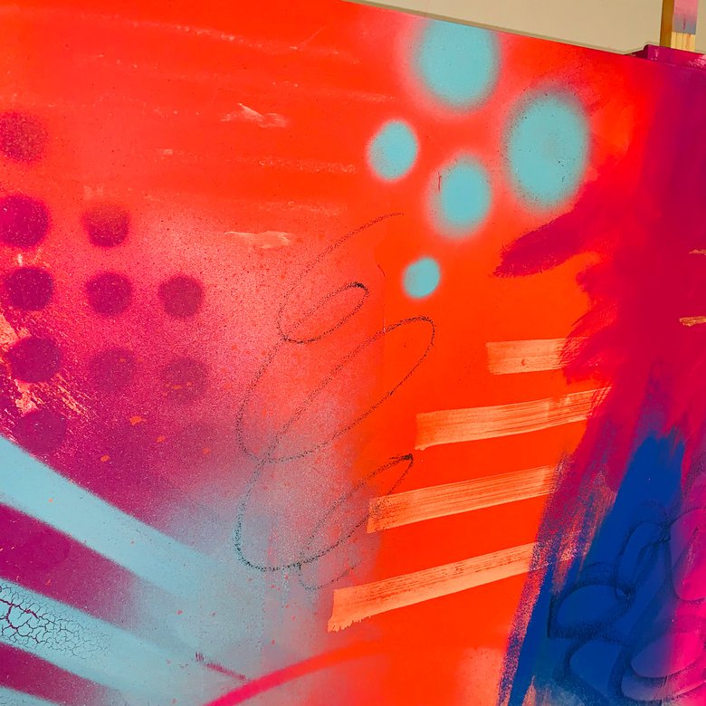 Future graffiti Mixed-media painting: NohOne | Artfinder