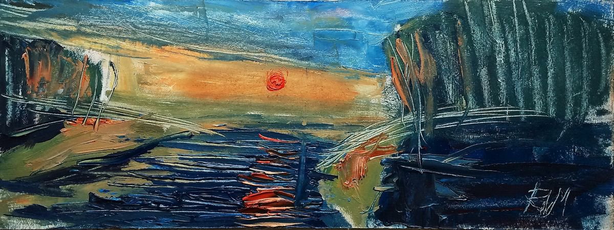 Sound Oil painting by Michael Rak | Artfinder