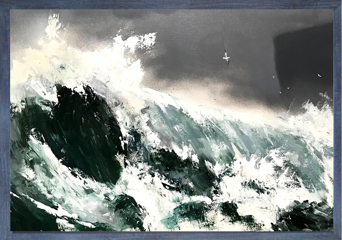 For Those in Peril on the Sea Oil painting by Bill McArthur | Artfinder