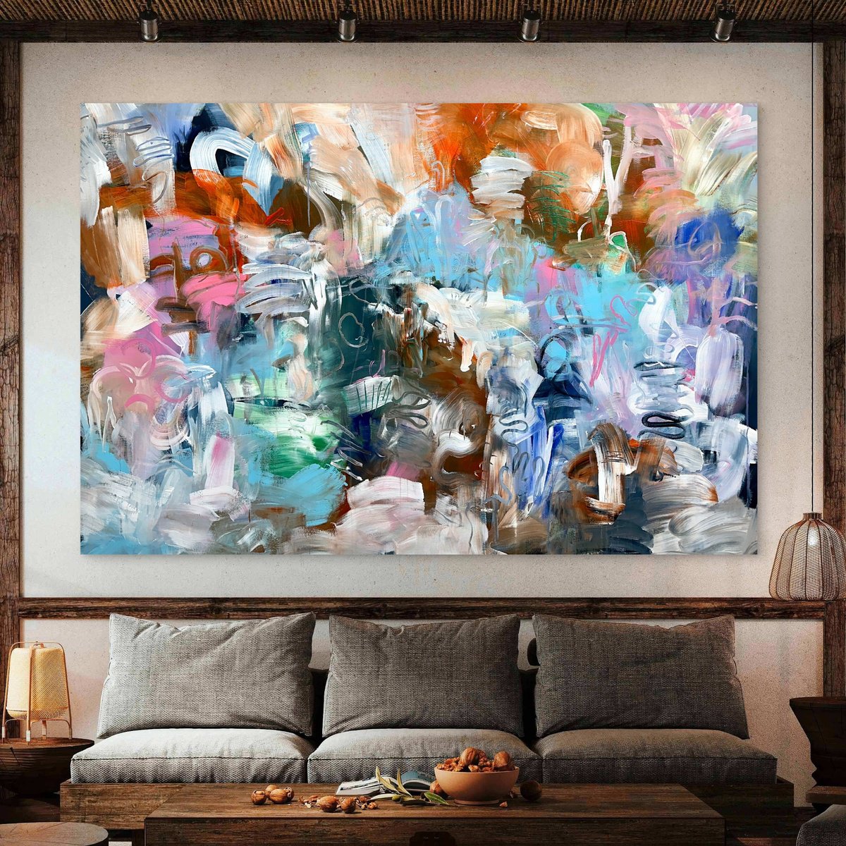 Dreams Beneath the Surface Acrylic painting: Theodor Anghel | Artfinder