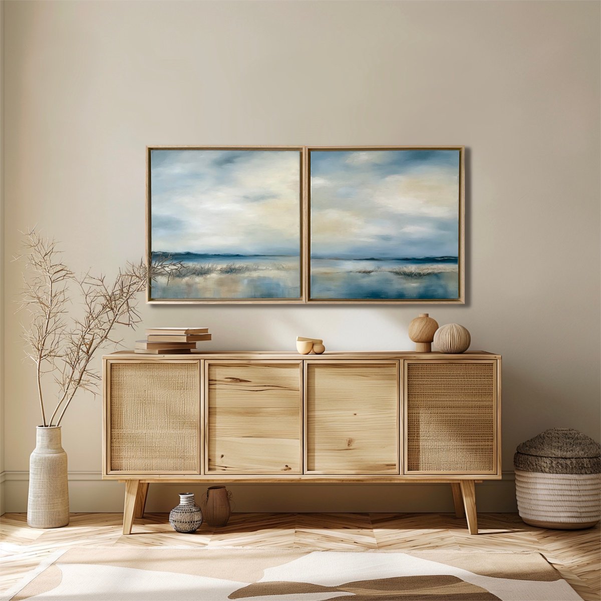 North sea, in frames Oil painting by Alena Post | Artfinder