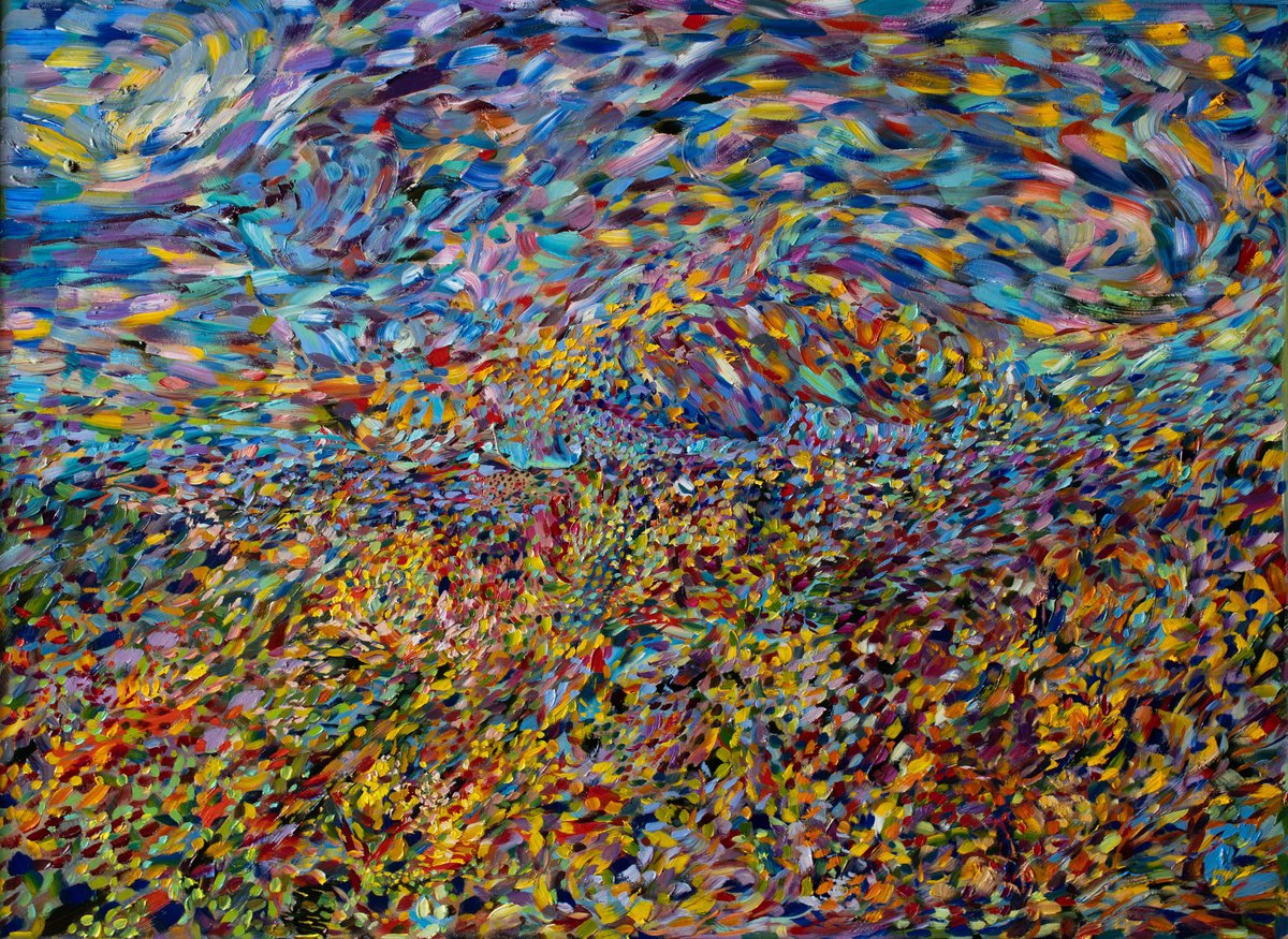 what does autumn smell like? Oil painting: Eva Akopian | Artfinder