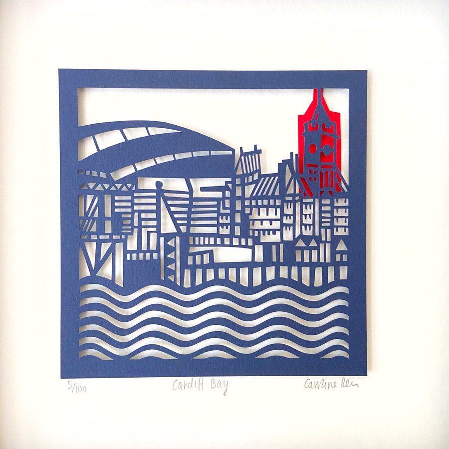 Cardiff Bay Print by Caroline Rees | Artfinder