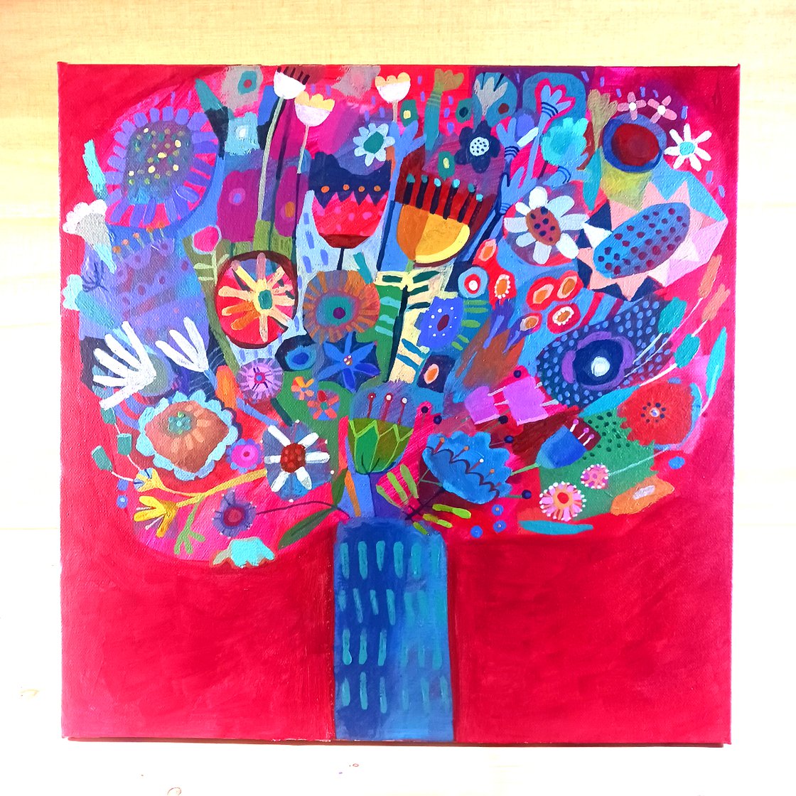 Joy Acrylic painting by Imogen Skelley | Artfinder