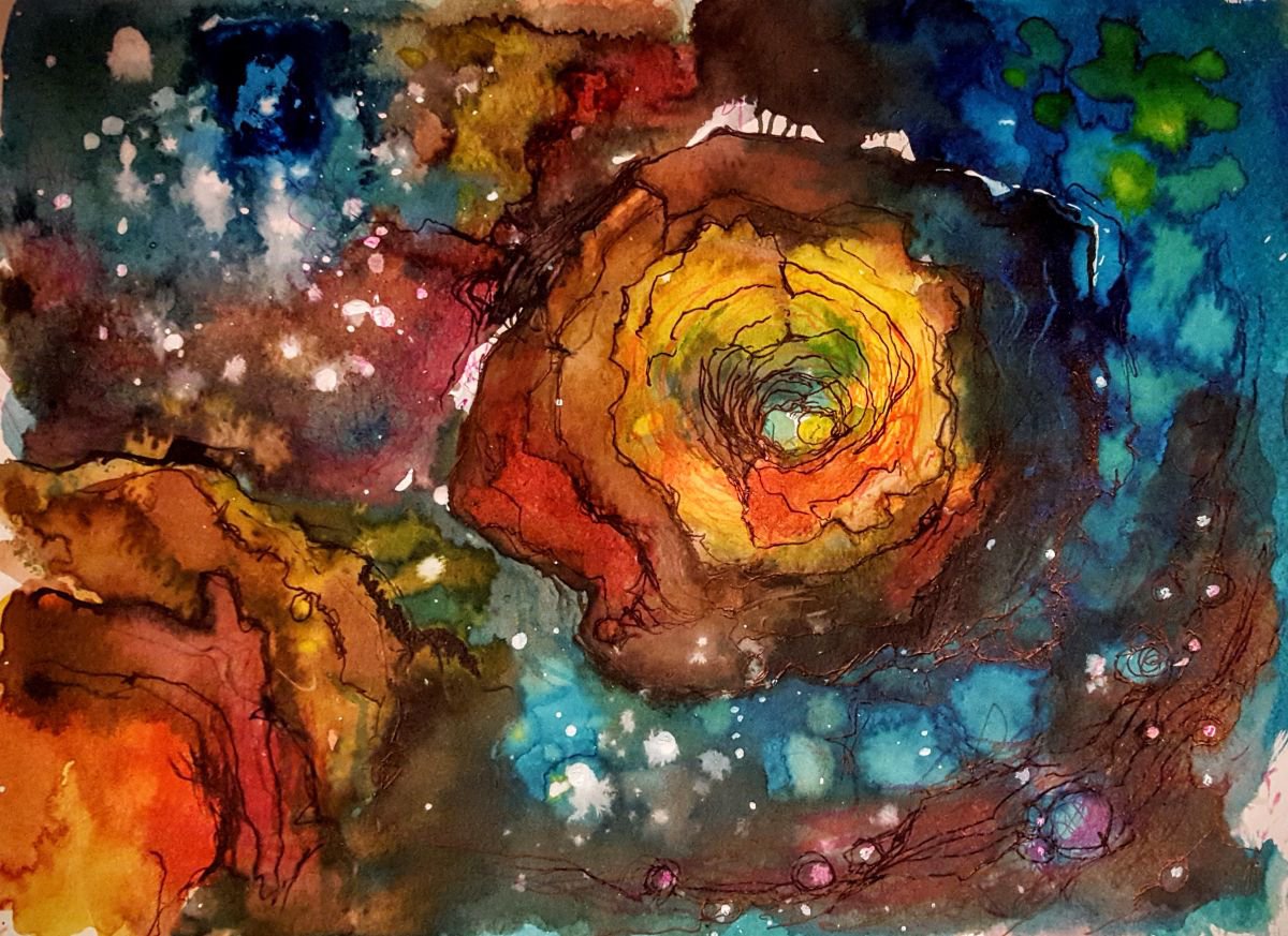 Rust Painting by Simon Tünde | Artfinder