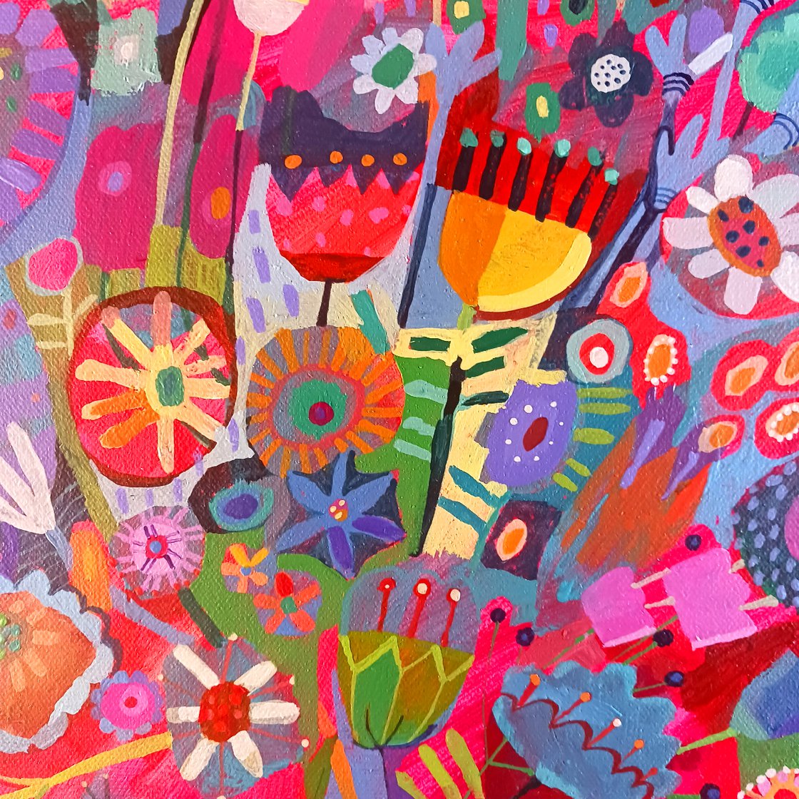 Joy Acrylic painting by Imogen Skelley | Artfinder