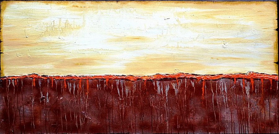 Earthbound Acrylic painting: Branisa Beric | Artfinder