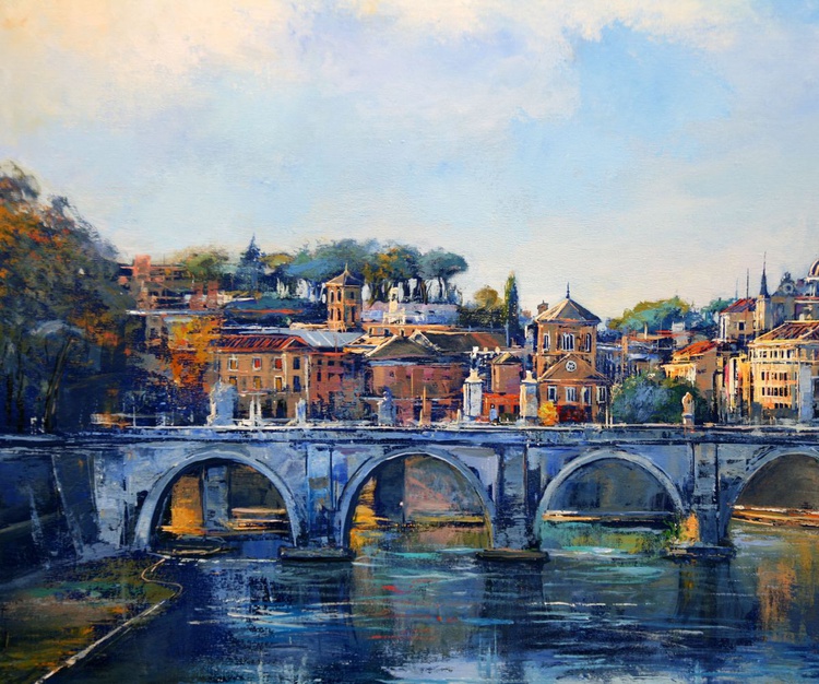 Roma - Large Painting (120x80cm) | Artfinder