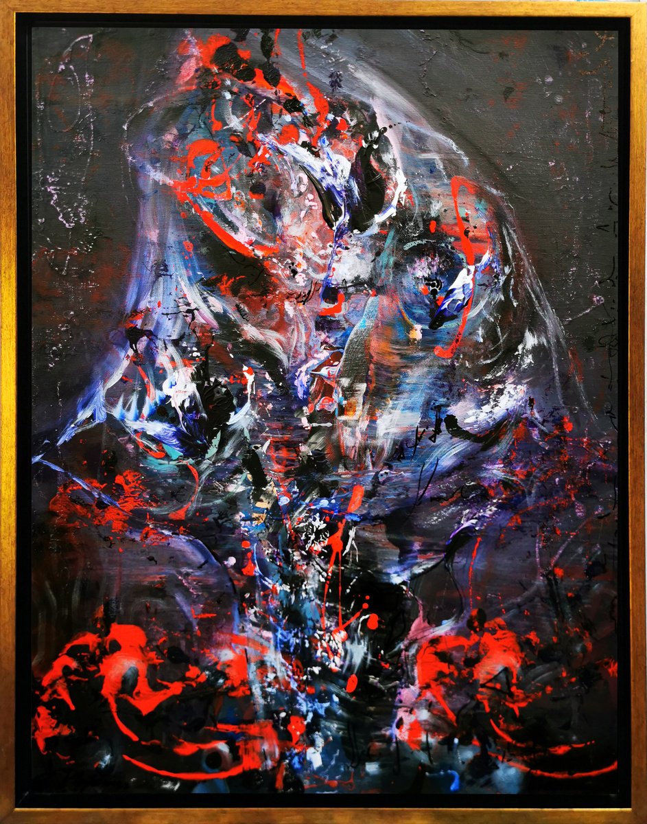 Deep dark gothic still life Acrylic painting: Kloska Ovidiu | Artfinder