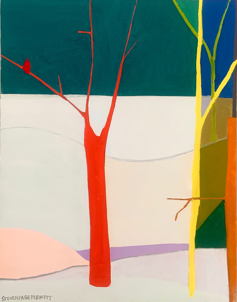 We Call Mr Cardinal Mr January Oil painting: Steven Page Prewitt ...