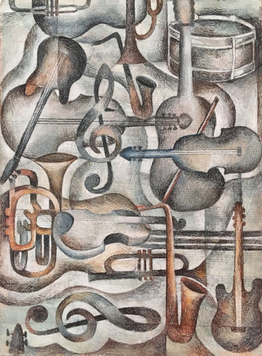 Joyous Anthem Pencil drawing by Tiffany Budd | Artfinder