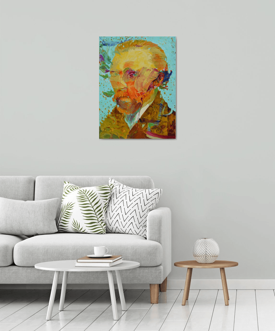 Xanthopsia - Hommage to Van Gogh Oil painting by Melinda Matyas | Artfinder