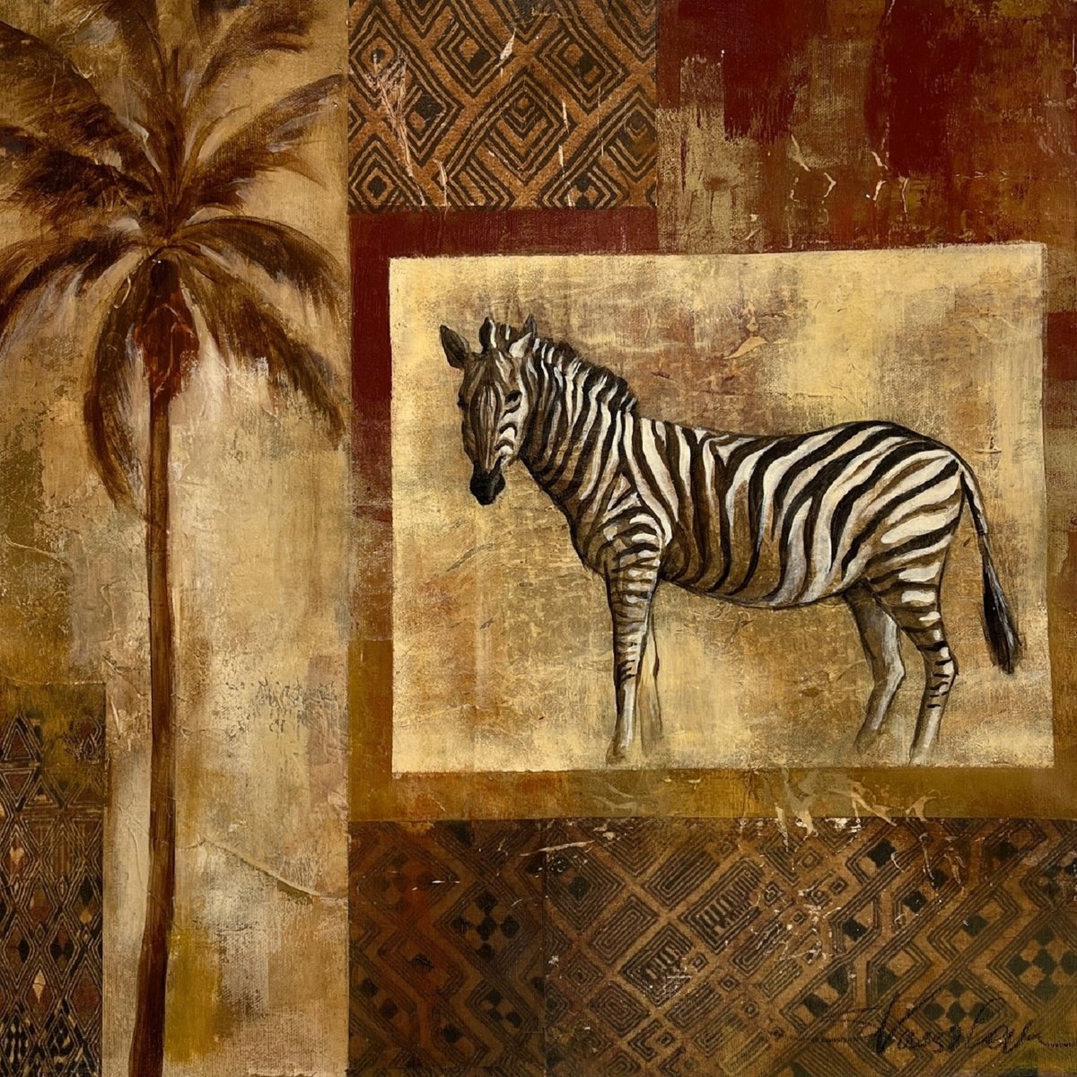 Safari Sketches - Zebra Acrylic painting: Silvia Vassileva | Artfinder