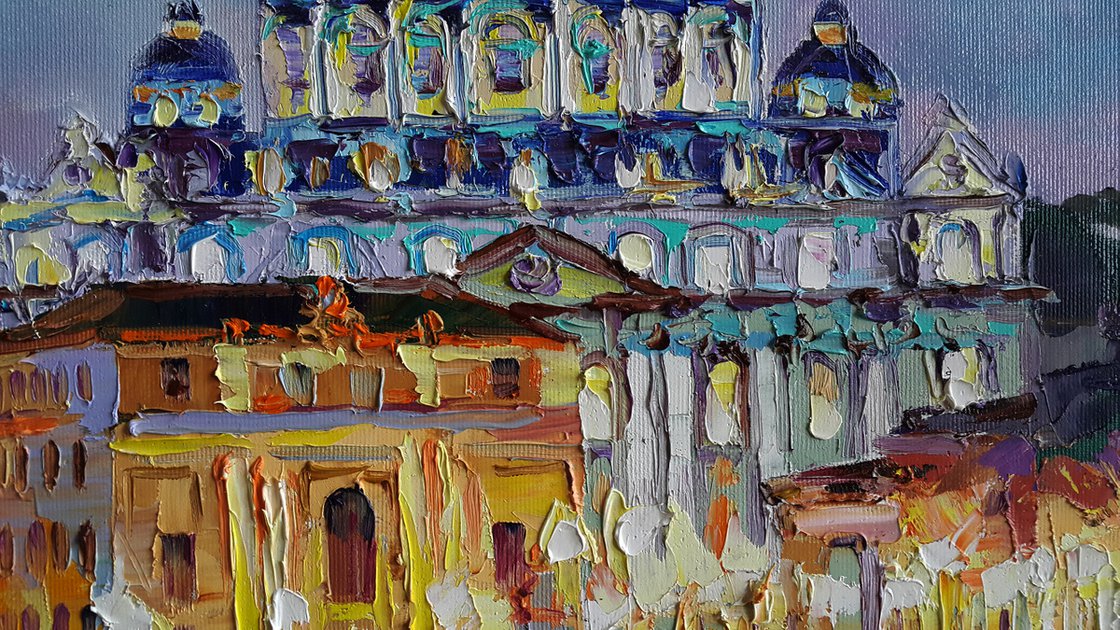 Eternal City - Rome Oil painting: Viktoria Lapteva | Artfinder