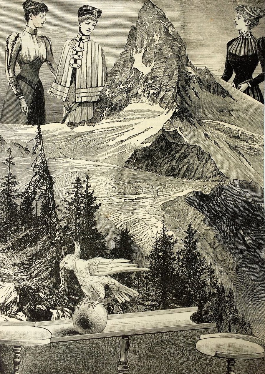 Alpine Games Collage: Tudor Evans | Artfinder