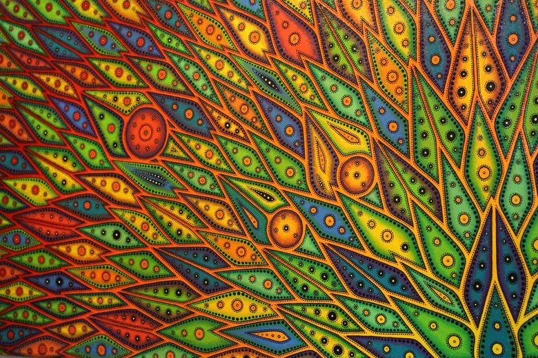 Diffusion of colors Acrylic painting: Jonathan Pradillon | Artfinder