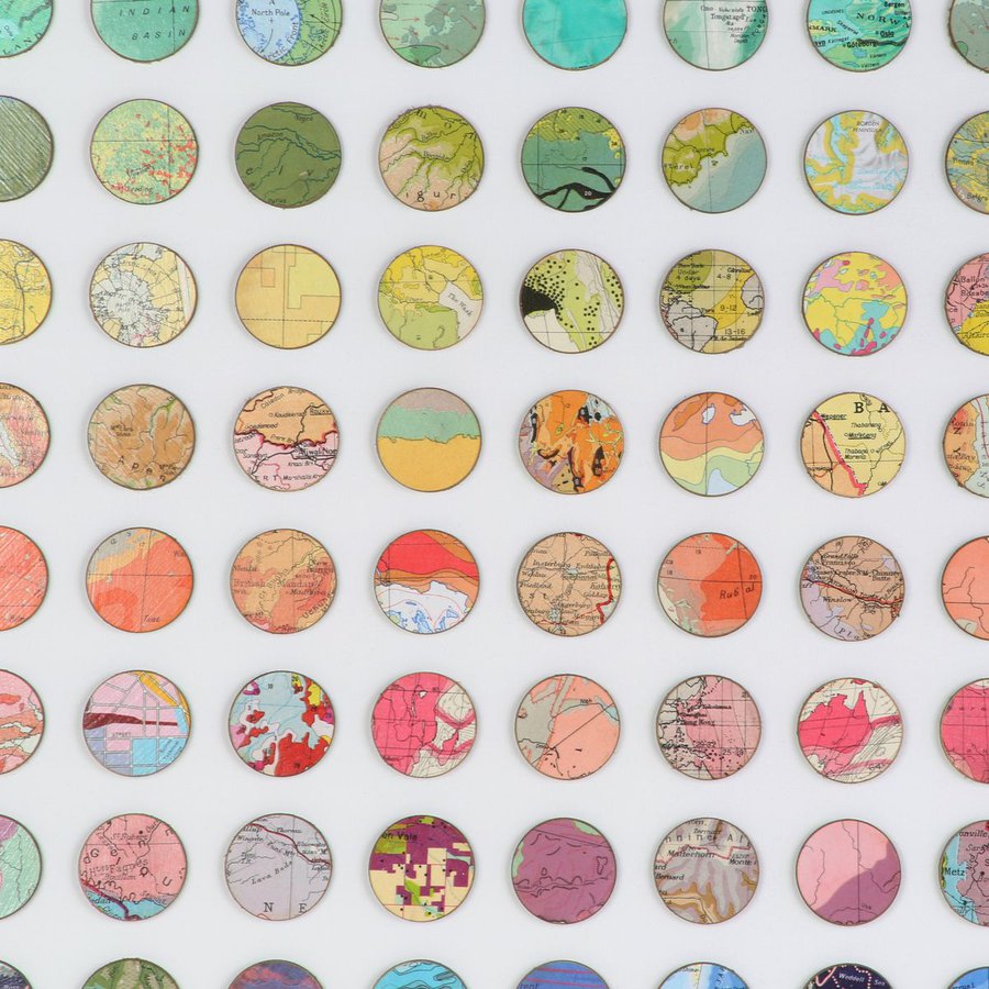 Colour gradient map collage colour study Collage Collage: Amelia Coward ...