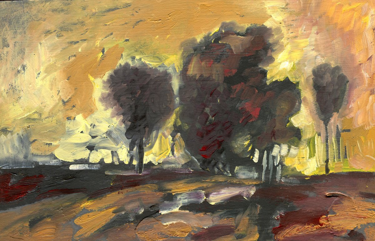 Bright Day Dawning Oil painting: Elizabeth Anne Fox | Artfinder