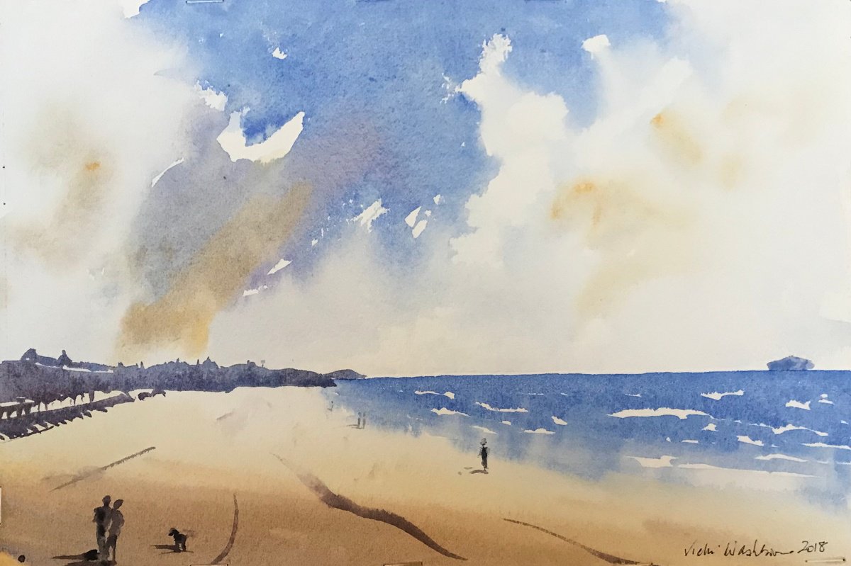 Barry Beech Watercolour: Vicki Washbourne | Artfinder