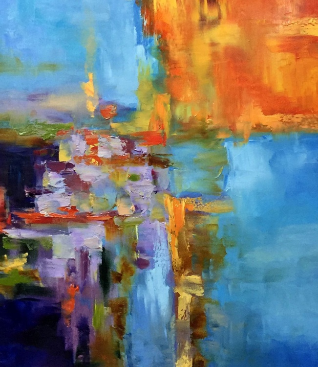 painting *extravaganza of colors*Oil on canvas 8 | Artfinder